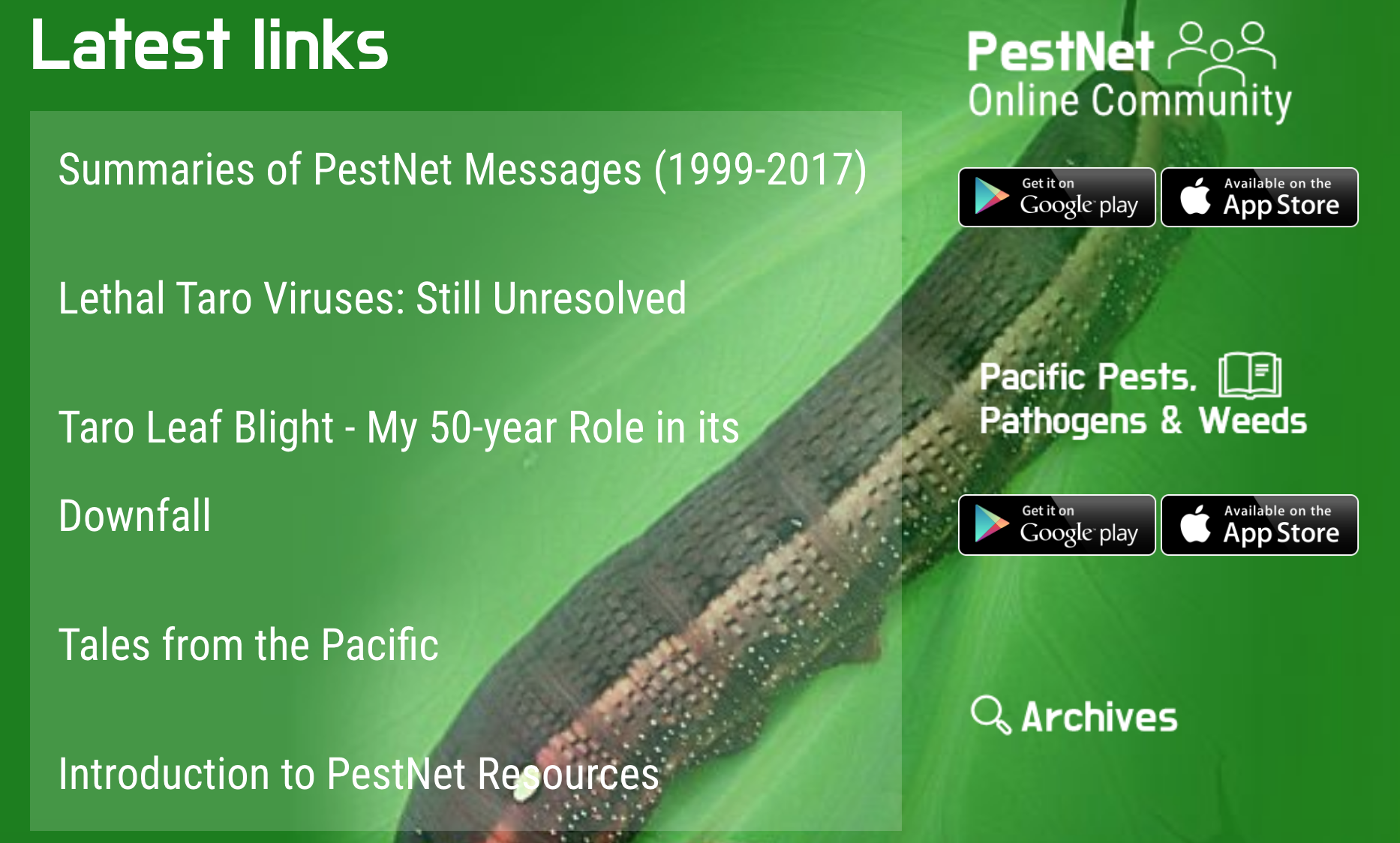 PestNet launches new website – Agricultural Biodiversity Weblog