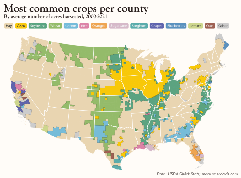 New crop of crop maps crops up – Agricultural Biodiversity Weblog